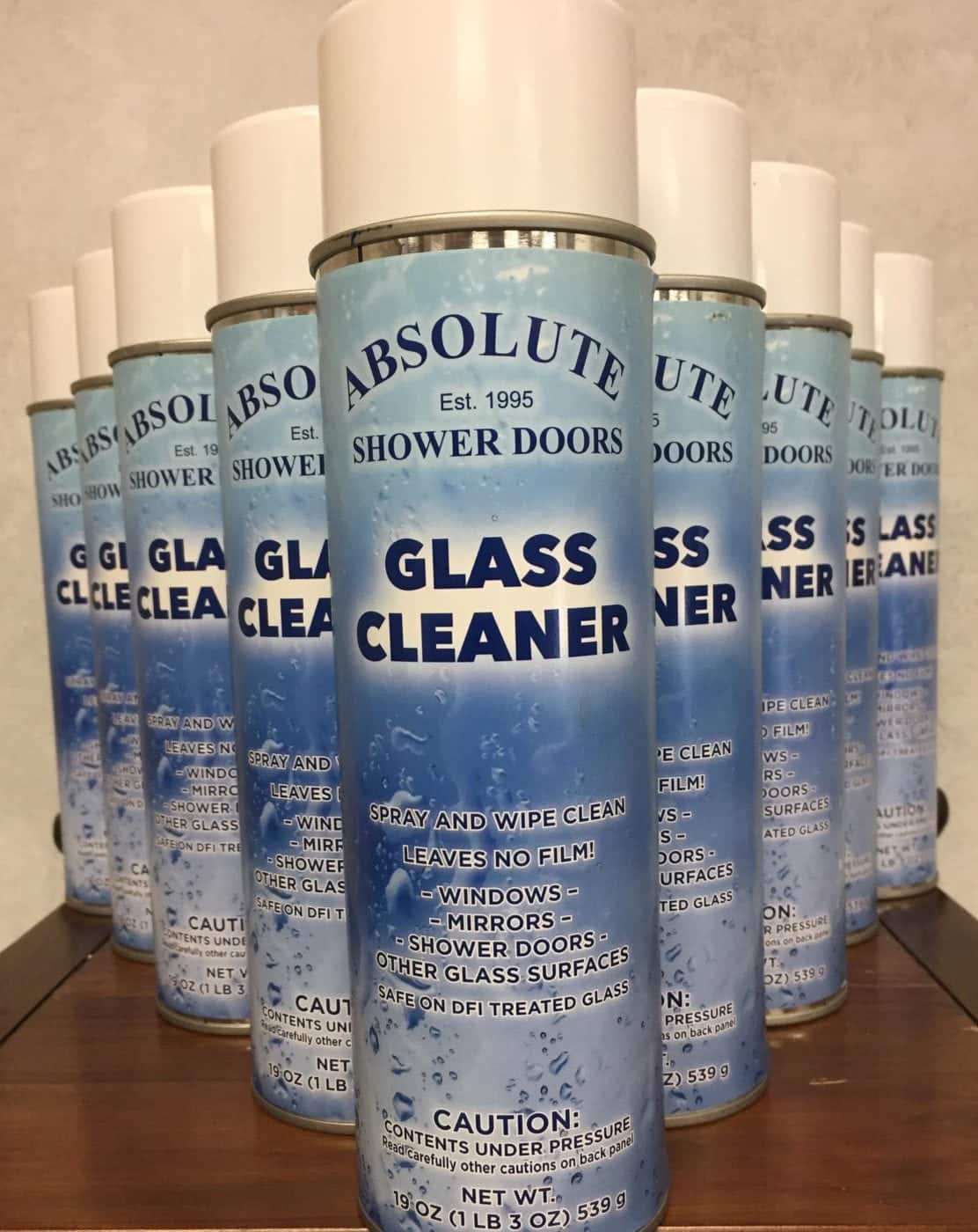 Glass cleaner – Absolute Shower Doors