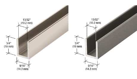 Clips vs. Channels or Both? – Absolute Shower Doors