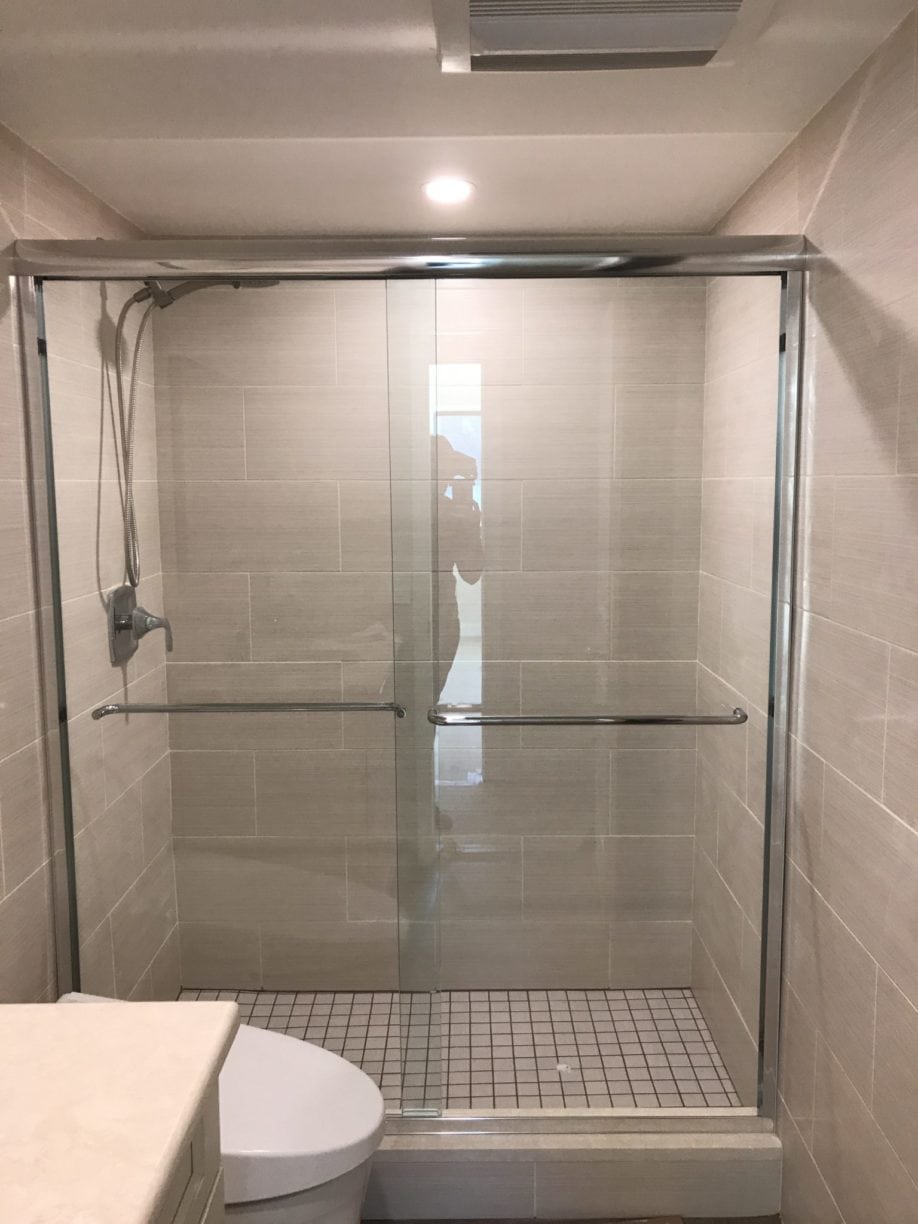 Frameless Bypass Slider